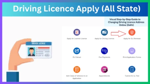 Driving Licence Apply Online (All State)