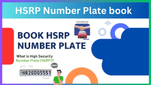 HSRP Number Plate book - Apply High Security Registration Plate